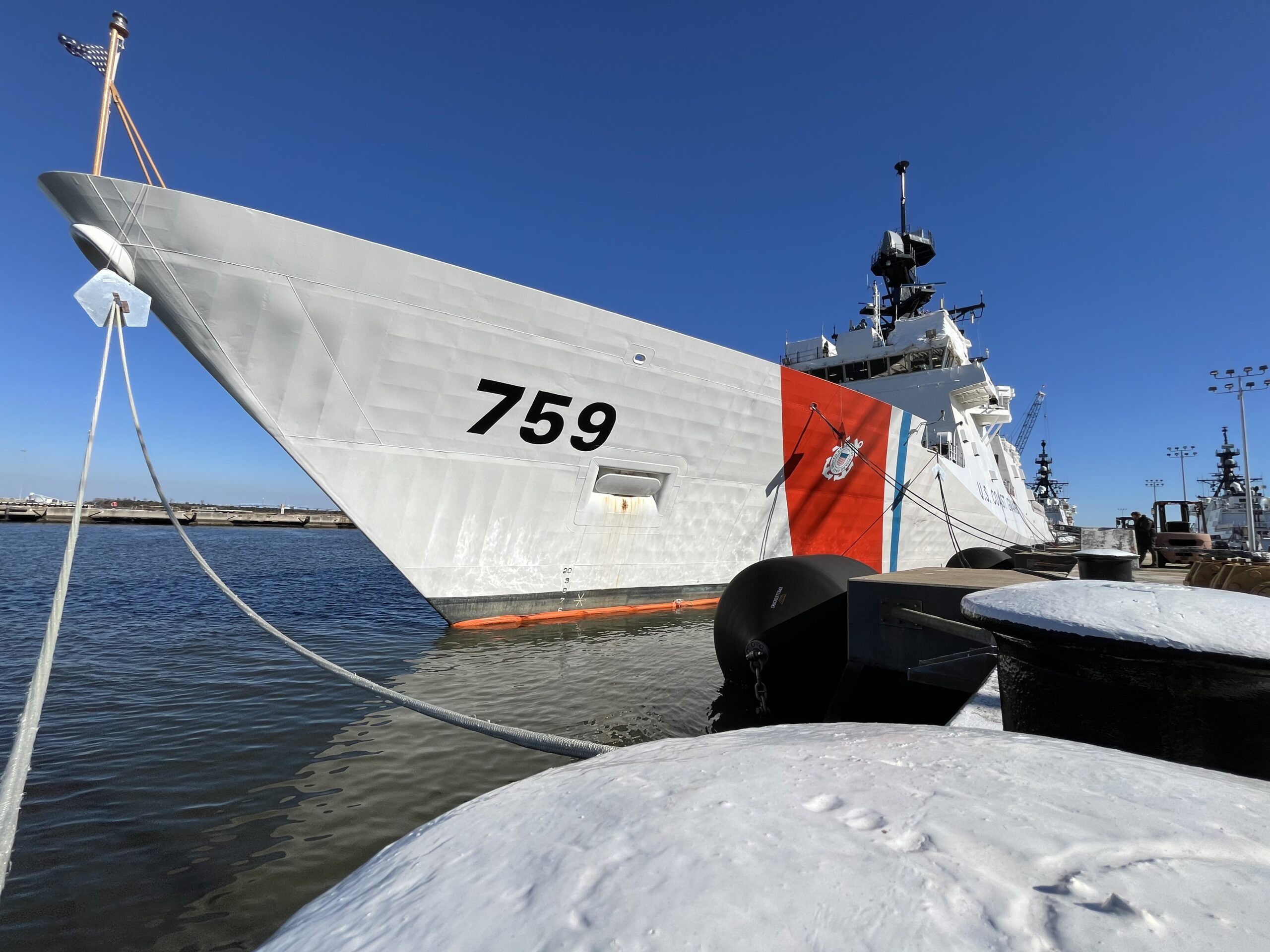 CGC Calhoun commissioning - National Coast Guard Museum